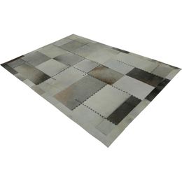 Fellteppich Calo-deluxe "Solut 305" Teppiche Gr. B/L: 80 cm x 150 cm, 8 mm, 1 St., grau Esszimmerteppiche