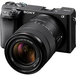 Sony Systemkamera "ILCE-6400MB - Alpha 6400 E-Mount" Fotokameras schwarz Systemkameras Bestseller