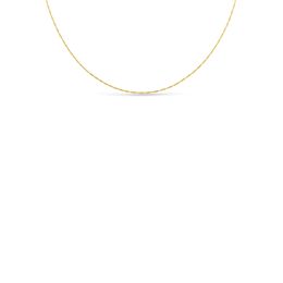 Collierkettchen Firetti "Schmuck Geschenk Gold 333 Halsschmuck Halskette Goldkette Singapur" Halsketten Gr. 50, Gelbgold 585, Breite: 1 mm, gelb (gelbgoldfarben) Damen Colliers