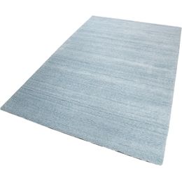 Teppich Esprit "Loft" Teppiche Gr. B/L: 120 cm x 170 cm, 20 mm, 1 St., blau (meliert, hellblau) Esszimmerteppiche
