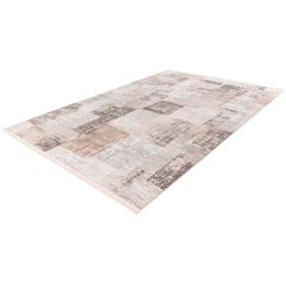 Teppich Home Affaire "Mika" Teppiche Gr. B/L: 120 cm x 180 cm, 12 mm, 1 St., bunt (grau, silberfarben) Esszimmerteppiche