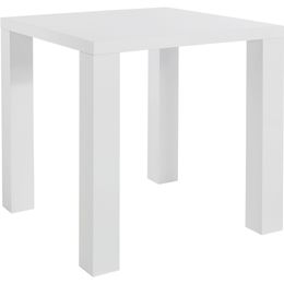 Esstisch Inosign "Sky" Tische Gr. B/H/T: 80 cm x 75 cm x 80 cm, weiß Esstisch Küchentisch Rechteckiger Esstische rechteckig Tisch