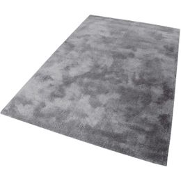 Hochflor-Teppich Esprit "Relaxx" Teppiche Gr. B/L: 120 cm x 170 cm, 25 mm, 1 St., grau (taupe, grau) Esszimmerteppiche