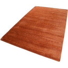 Teppich Esprit "Loft" Teppiche Gr. B/L: 160 cm x 230 cm, 20 mm, 1 St., braun (rost, braun) Esszimmerteppiche