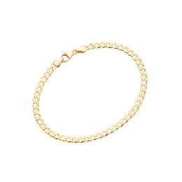 Goldarmband Firetti "Schmuck Geschenk Gold 333 Panzerkettengliederung, ca. 4,2 mm breit" Armbänder Gr. 21, Gelbgold 333, gelb (gelbgoldfarben) Damen Armbänder Gold