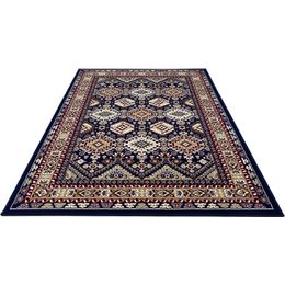 Teppich my home "Diantha" Teppiche Gr. B/L: 160 cm x 230 cm, 9 mm, 1 St., blau Orientalische Muster