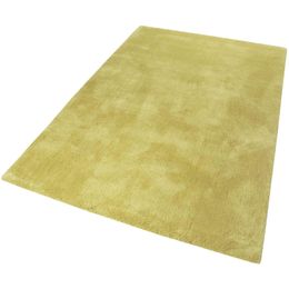 Hochflor-Teppich Esprit "Relaxx" Teppiche Gr. B/L: 120 cm x 170 cm, 25 mm, 1 St., gelb (senfgelb, gelb) Esszimmerteppiche