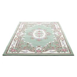 Teppich Theko "Ming" Teppiche Gr. B/L: 70 cm x 140 cm, 14 mm, 1 St., grün Orientalische Muster