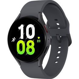 Smartwatch Samsung "Galaxy Watch 5 44mm BT" Smartwatches grau (graphite) Fitness-Tracker