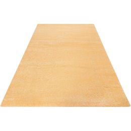 Teppich Esprit "California" Teppiche Gr. B/L: 133 cm x 200 cm, 18 mm, 1 St., orange (pfirsich) Esszimmerteppiche