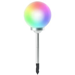 PROREGAL Solarlampe, 4-Farben-LED, 30x73cm