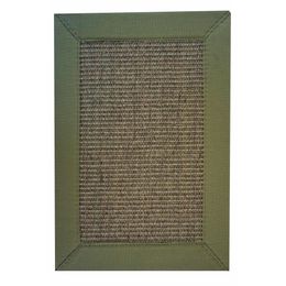 Sisalteppich Astra "Manaus" Teppiche Gr. B/L: 80 cm x 160 cm, 6 mm, 1 St., grün (heugrün) Esszimmerteppiche