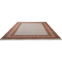 Orientteppich Home Affaire "Levin" Teppiche Gr. B/L: 40 cm x 60 cm, 12 mm, 1 St., beige (creme) Schurwollteppiche