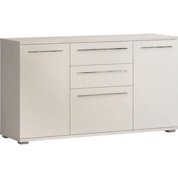 Kommode Places of Style "Piano" Sideboards Gr. B/H/T: 180 cm x 84,6 cm x 45,2 cm, 2, beige (beige hochglanz) Kommode