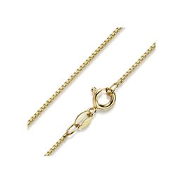 Goldkette Firetti "Schmuck Geschenk Gold 333 Venezianer diamantiert, verschiedene Breiten" Halsketten Gr. 38, Gelbgold 333, Breite: 0,9 mm, gelb (gelbgoldfarben) Damen Goldketten