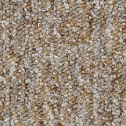 Bodenmeister Teppichboden "Schlingenteppich Heilbronn" Teppiche Gr. B/L: 200 cm x 550 cm, 7,2 mm, 1 St., beige (beige grau) Teppichboden
