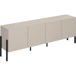 Kommode Helvetia "Jukon" Sideboards Gr. B/H/T: 200 cm x 70 cm x 40 cm, kaschmir, beige (kaschmir) Kommode