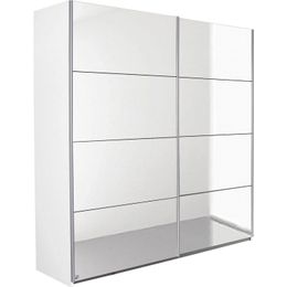 Schwebetürenschrank Rauch "Subito" Schränke Gr. B/H/T: 181 cm x 197 cm x 61 cm, 2 Spiegeltüren, 2 St., weiß Schranksysteme und Schrankserien