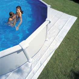 summer fun - Extra Bodenschutzvlies für Oval/Achtformbecken 800 x 420 cm