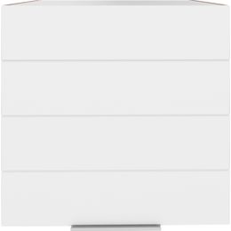 Hängeschrank KOCHSTATION "KS-Luhe" Schränke Gr. B/H/T: 60 cm x 57 cm x 34 cm, 1 St., weiß (weiß matt, wotaneiche) Küchenhängeschrank Hängeschränke