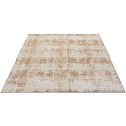 Teppich Home Affaire "»Authal«" Teppiche Gr. B/L: 300 cm x 400 cm, 9 mm, 1 St., beige (sand) Esszimmerteppiche dezenter Glanz, Schrumpf-Garn-Effekt, im Vintage-Look, dichte Qualität