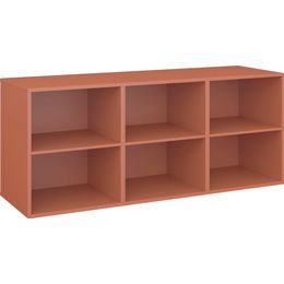 Sideboard HAMMEL FURNITURE "Keep by Hammel Modul 005" Sideboards Gr. B/H/T: 133,8 cm x 55,6 cm x 42 cm, orange (terrakotta) Sideboards