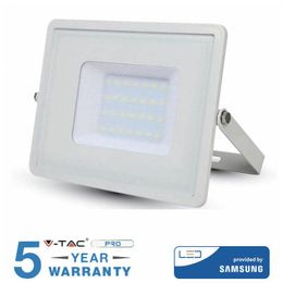 LED-Strahler smd V-TAC samsung 10W 20W 30W 50W 100W 150W slim outdoor IP65-20W Warm