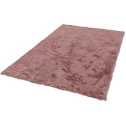 Schöner Wohnen Kollektion Fellteppich SCHÖNER WOHNEN-KOLLEKTION "Tender" Teppiche Gr. B/L: 120 cm x 180 cm, 26 mm, 1 St., rosa (altrosa) Fellteppich Esszimmerteppiche