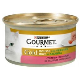 Gourmet Gold Patè Forelle und Tomaten Purina 85 Gramm