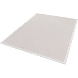 Teppich Dekowe "Naturino Rips" Teppiche Gr. B/L: 120 cm x 170 cm, 7 mm, 1 St., beige (creme, weiß) Esszimmerteppiche