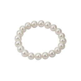 Perlenarmband Firetti "Schmuck Geschenk Armschmuck Armkette Perle" Armbänder Gr. 8, Perlen, weiß Damen Perlenarmbänder