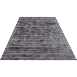 Teppich Home Affaire "Nuria" Teppiche Gr. B/L: 80 cm x 150 cm, 12 mm, 1 St., grau (dunkelgrau) Esszimmerteppiche