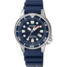 Taucheruhr Citizen "Promaster Marine Eco-Drive Diver 200m, EP6051-14L" Armbanduhren blau Taucheruhren
