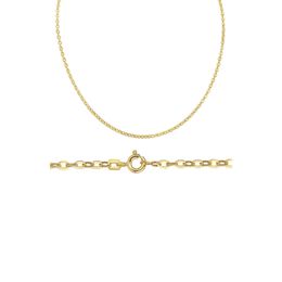 Collierkettchen Firetti "Schmuck Geschenk Gold 333 Halsschmuck Halskette Goldkette Ankerkette" Halsketten Gr. 50, Gelbgold 585, Breite: 2,6 mm, gelb (gelbgoldfarben) Damen Colliers