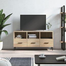 TV-Schrank，TV-Möbel Sonoma-Eiche 102x36x50 cm Holzwerkstoff vidaXL