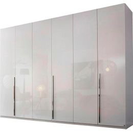 Drehtürenschrank Rauch "Montclar" Schränke Gr. B/H/T: 301 cm x 223 cm x 60 cm, 6 St., weiß (weiß, hochglanz weiß) Drehtürenschränke Bestseller