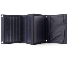 Solar Tourist Charger 22W faltbares Solarladegerät 2x usb schwarz (SC005) - Choetech