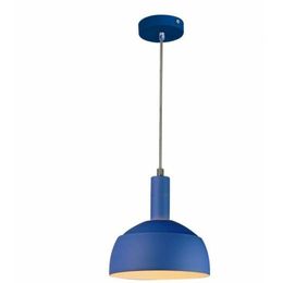 LED-Kronleuchter mit Aluminium-Lampenschirm und E14-Fassung (max. 60 w) Farbe Blau - V-TAC