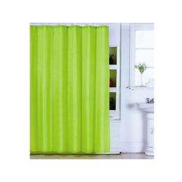 Meditrade GmbH Grüner polyester-duschvorhang 180X200 cm badewannenvorhang