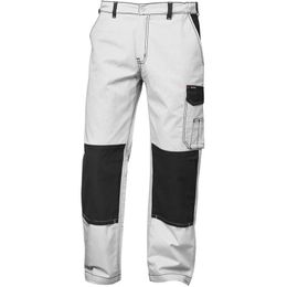 Mons Twill Bundhose CRAFTLAND Weiß/Grau Gr.52