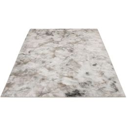 Hochflor-Teppich Carpet City "TOLEDO500" Teppiche Gr. B/L: 160 cm x 230 cm, 27 mm, 1 St., beige Esszimmerteppiche