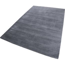 Teppich Esprit "Loft" Teppiche Gr. B/L: 120 cm x 170 cm, 20 mm, 1 St., grau (dunkelgrau) Esszimmerteppiche