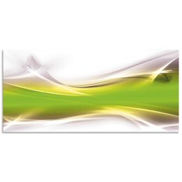 Küchenrückwand Artland "Kreatives Element" Spritzschutzwände Gr. B/H: 140 cm x 65 cm, grün Küchendekoration