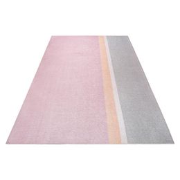 Teppich Esprit "Salt River" Teppiche Gr. B/L: 160 cm x 230 cm, 6 mm, 1 St., rosa Esszimmerteppiche