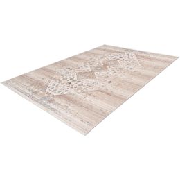 Teppich Calo-deluxe "Rossa 800" Teppiche Gr. B/L: 160 cm x 230 cm, 5 mm, 1 St., beige Esszimmerteppiche