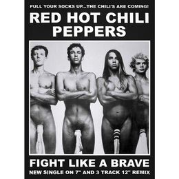 Close Up Red Hot Chili Peppers Poster Fight Like a Brave (Pull Your Socks Up...)