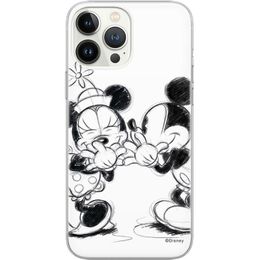 Disney - Handyhülle Mickey & Minnie 010 Full Print Weiß kompatibel mit Xiaomi Redmi Note 10 5G