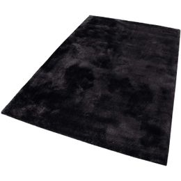 Hochflor-Teppich Esprit "Relaxx" Teppiche Gr. B/L: 240 cm x 340 cm, 25 mm, 1 St., schwarz Esszimmerteppiche