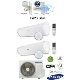 Wind-Free ultra 2x3,5kW MultiSplit Wifi Aussen 5,0kW pm 2.5 Klimaanlage - Samsung