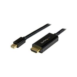 StarTech Com Mini DisplayPort to hdmi Adapter Cable - 3,0m (10 ft.) - 4K 30Hz - Videokabel - DisplayPort / hdmi - hdmi Type a (m) bis Mini DisplayPort (m)